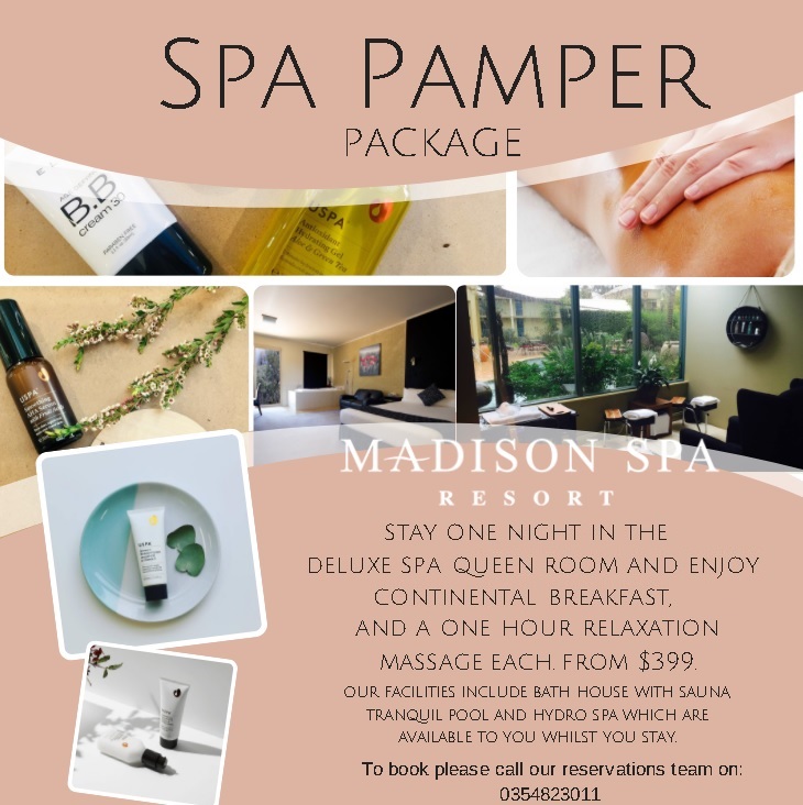 Spa Package | Madison Spa Resort